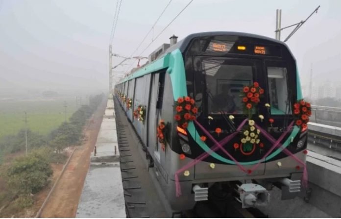 Noida Metro | NMRC Extends Train Trial Run To Alpha-II Metro Station ...