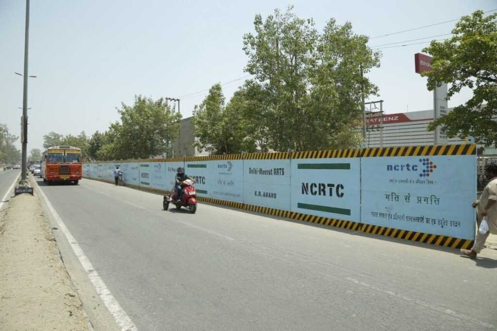 NCRTC Starts Road Widening Work Of Delhi-Meerut RRTS Corridor