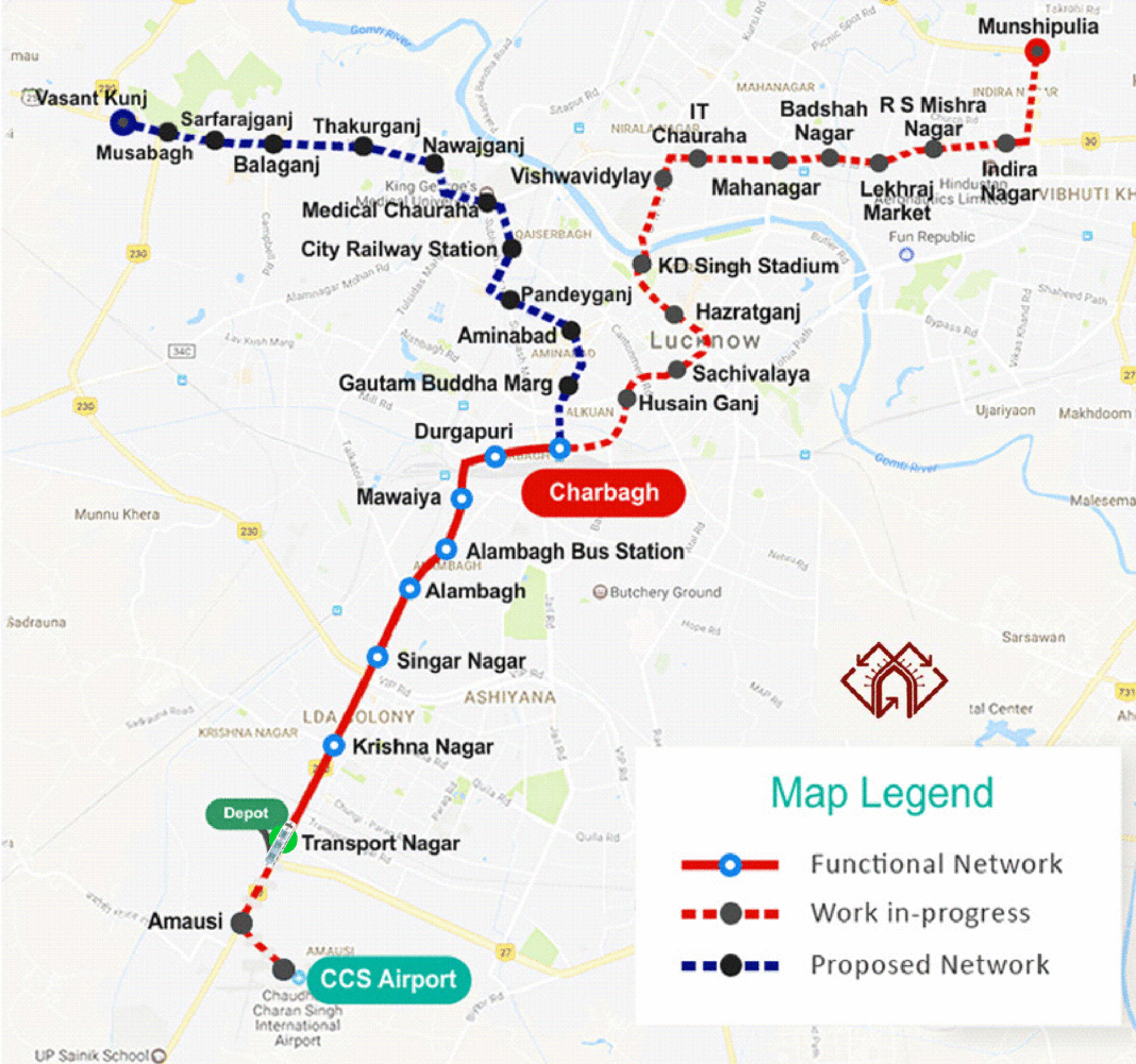 Lucknow Metro To Send DPR Of Blue Line To Government For Approval