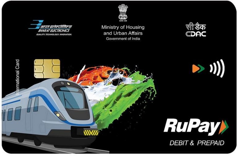 National Common Mobility Card : Metro, Bus ,Toll Payment Across The ...