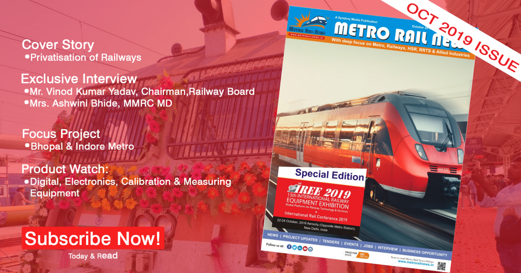 Metro Rail News October 2019 Issue Published - Metro Rail News