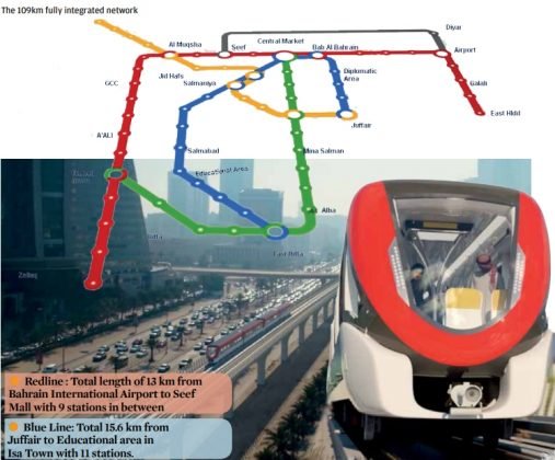 Bahrain To Complete 109-km Light Metro Rail Bids On Mar 20 - Metro Rail ...