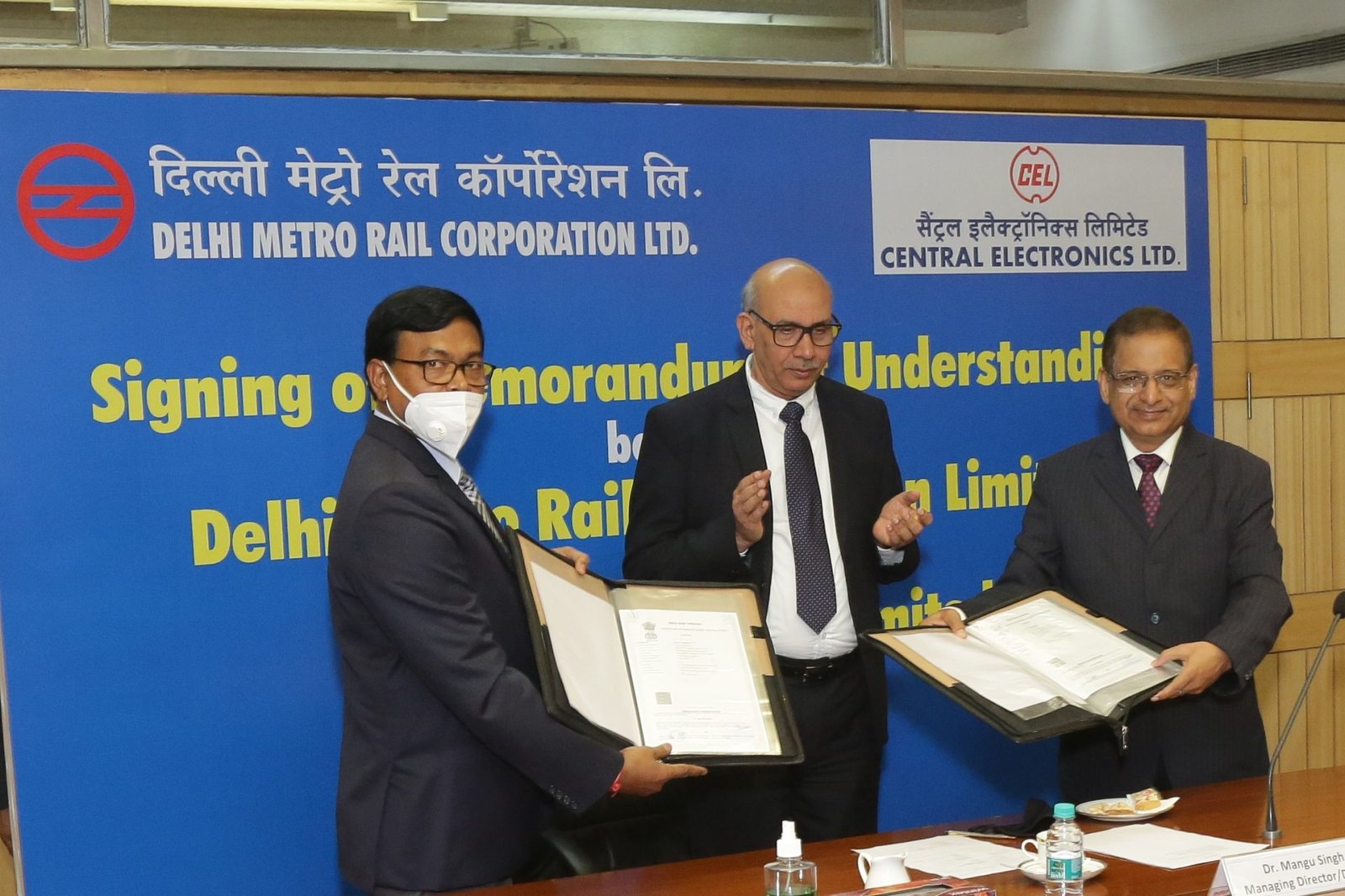 DMRC And CEL To Develop Various Indigenous Rail Engineering & System ...