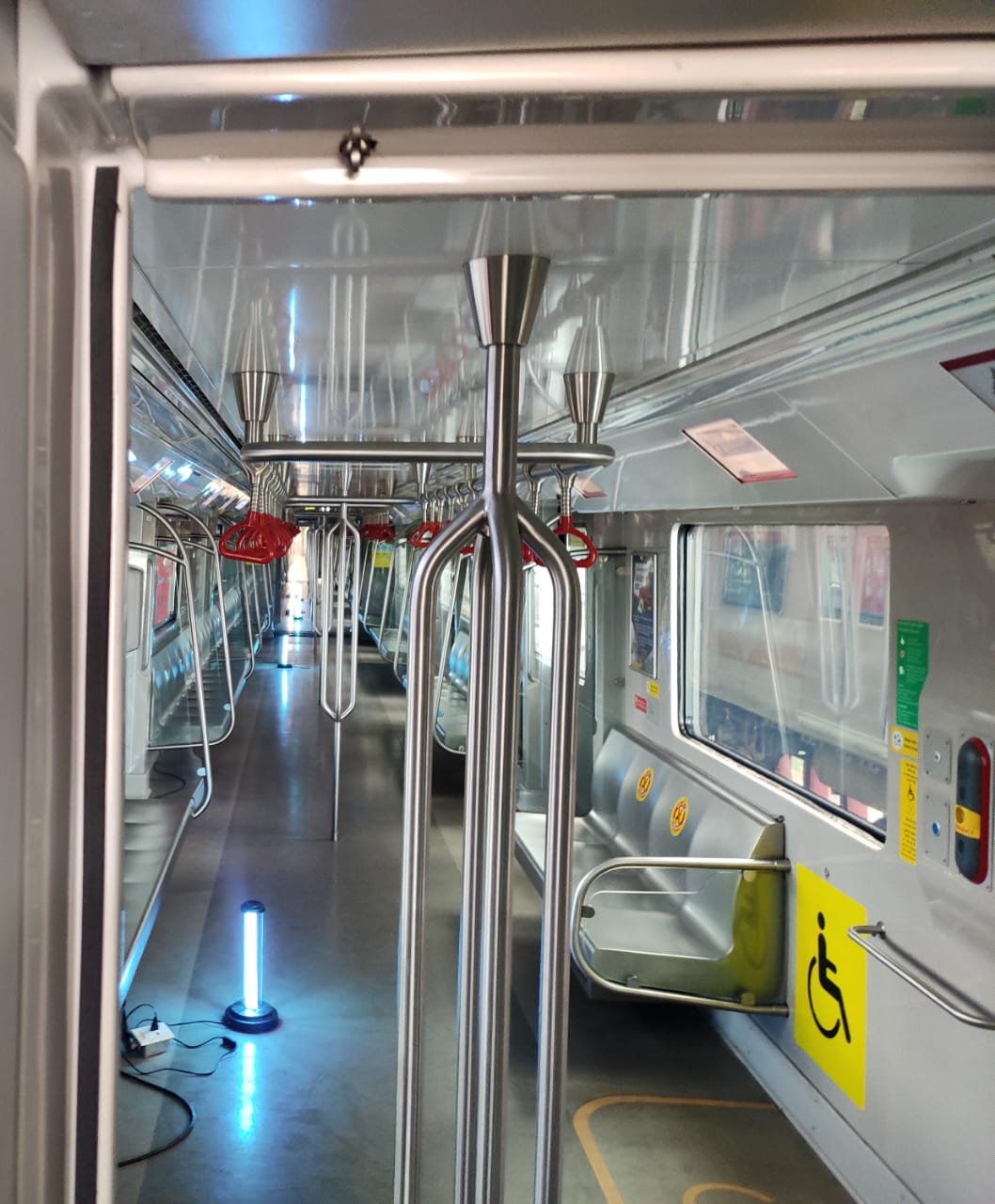 Lucknow Metro Becomes The 1st In India To Sanitise Entire Trains Using ...