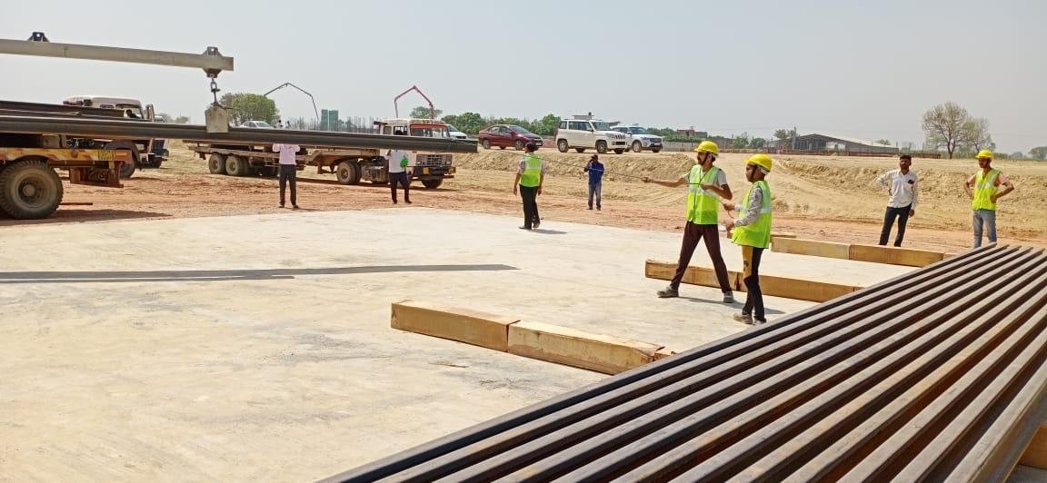 RRTS Track Laying Work - Metro Rail News