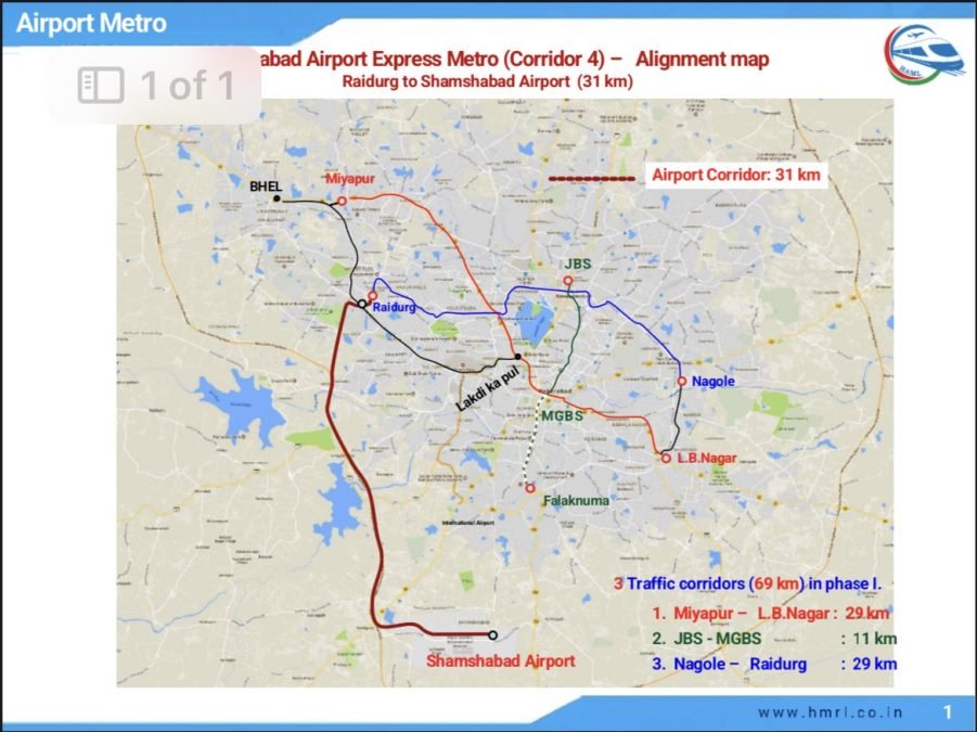 Telangana CM To Lay Foundation Stone For Hyderabad Airport Express ...