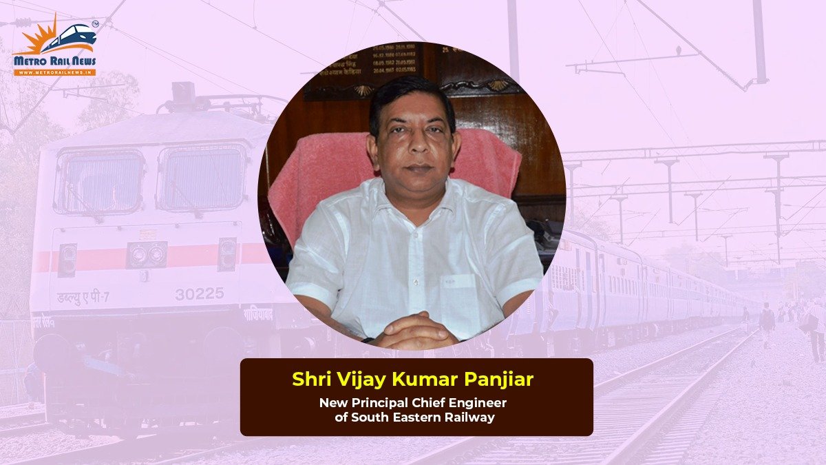 New Principal Chief Engineer Of South Eastern Railway - Metro Rail News