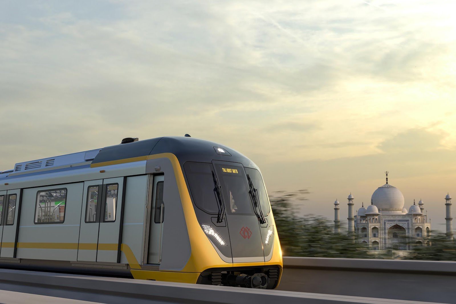 Work Going In Full Swing For Metro In City Of TajMahal - Metro Rail News