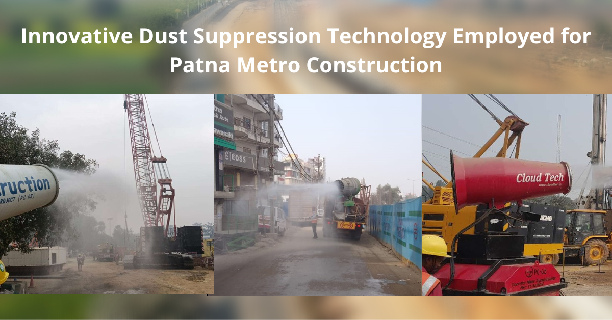Delhi Metro Employs Mist Spray Technology To Tackle Dust Pollution ...