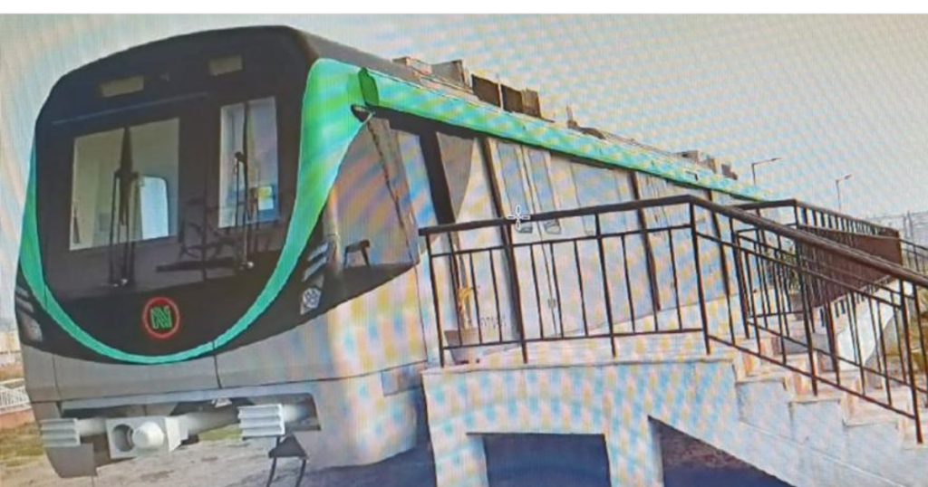 A Mock-up Metro Train Coach For Commercial Use Now Available At Sector ...