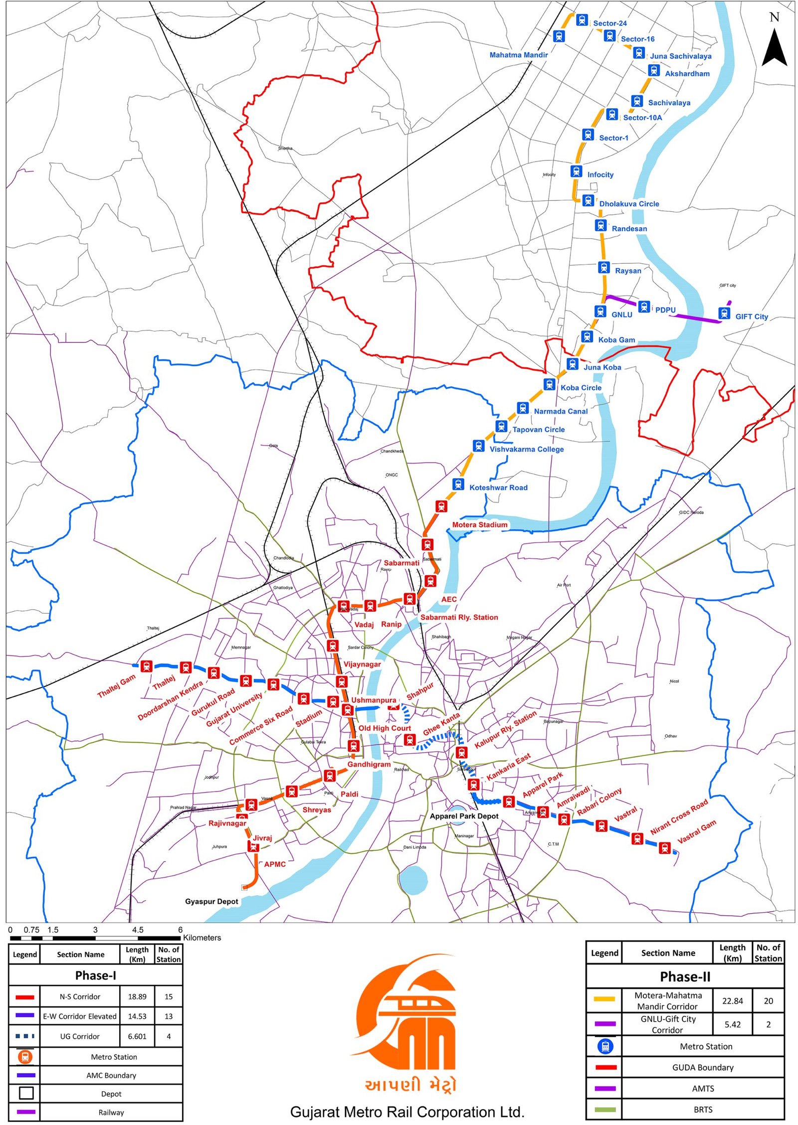 The Ahmedabad Metro Phase 2 Metro Rail News The Ahmedabad Metro Phase 2 Metro Rail News