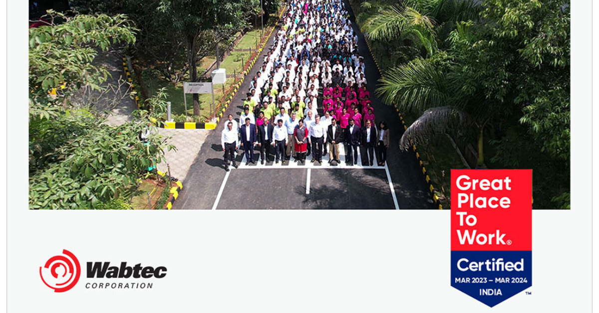 Wabtec Transit India Receives Great Place To Work Certification - Metro ...