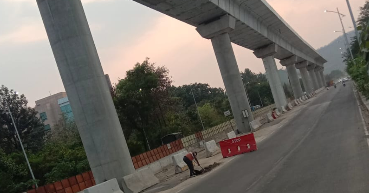 Pune Metro Line 3 Begins Removal of Barricades, Easing Baner-Balewadi ...