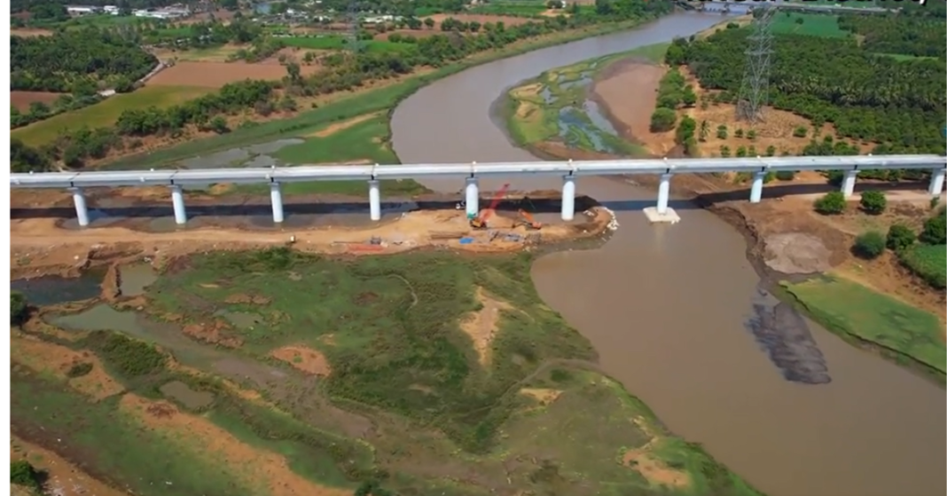 NHSRCL Completes Second River Bridge On MAHSR Corridor - Metro Rail News