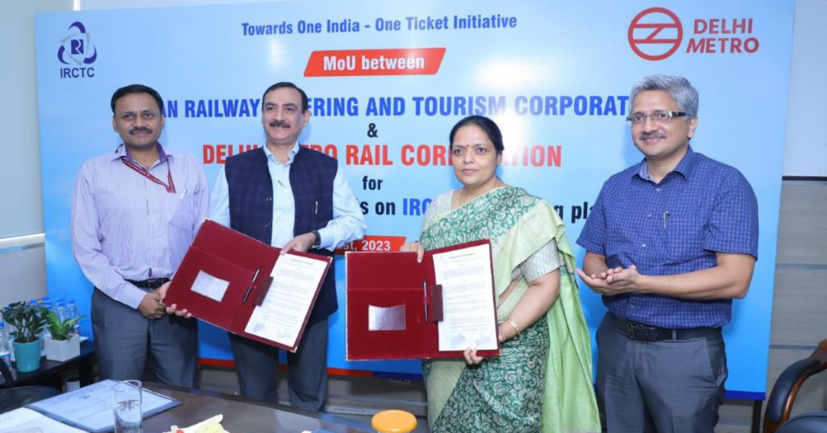 IRCTC And DMRC Team Up For Seamless Travel Experience Under 'One India ...