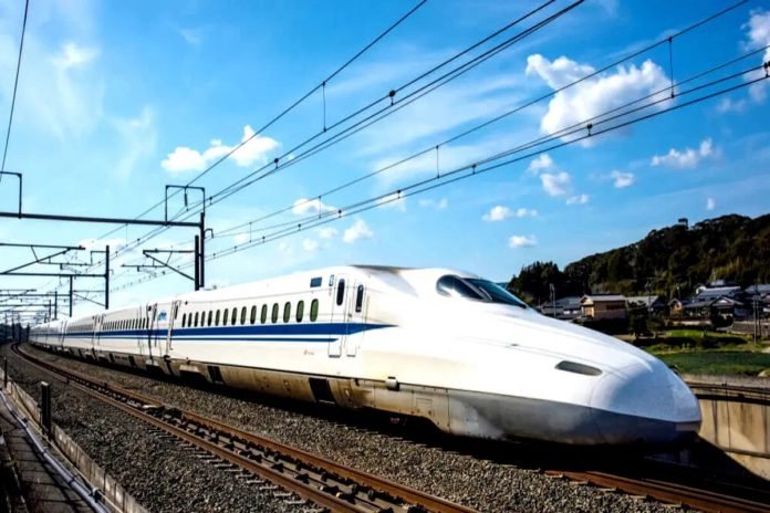 Japan Initiates Train Trial For India’s First Bullet Train Project