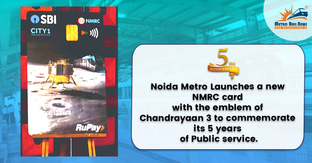 Noida Metro Celebrates 5th Anniversary With An Average Daily Ridership ...