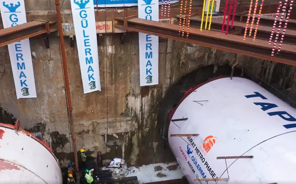 TBM Tapi Of Surat Metro Achieves Breakthrough At India’s 2nd Deepest ...