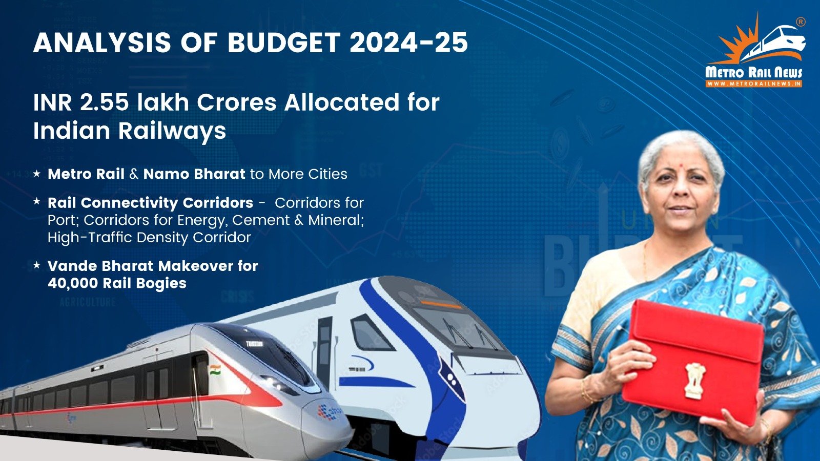 FM Announces 3 Major Pushes For Rail Mobility In The Budget 2024-25 ...