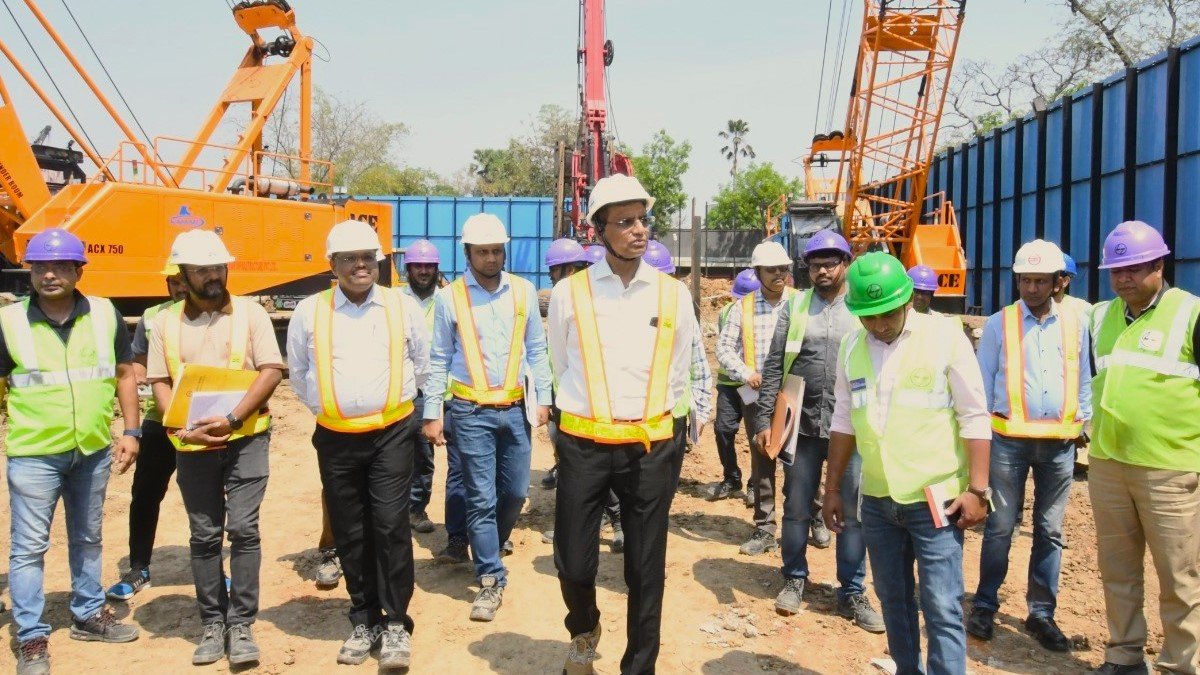 Patna Metro: DMRC's Advisor Reviews Construction Progress - Metro Rail News