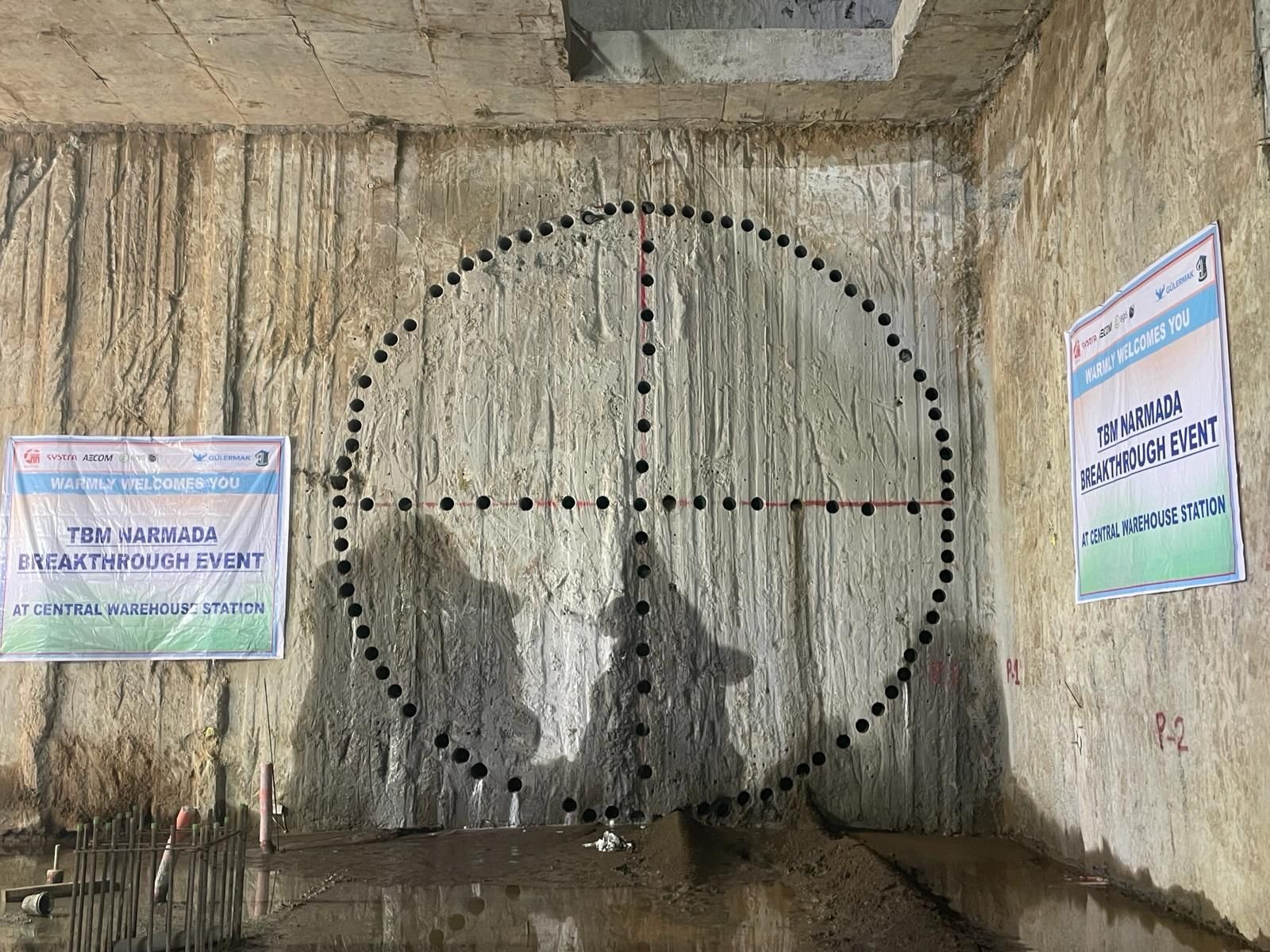 Surat Metro Phase I: TBM Narmada Achieves Breakthrough At Central ...