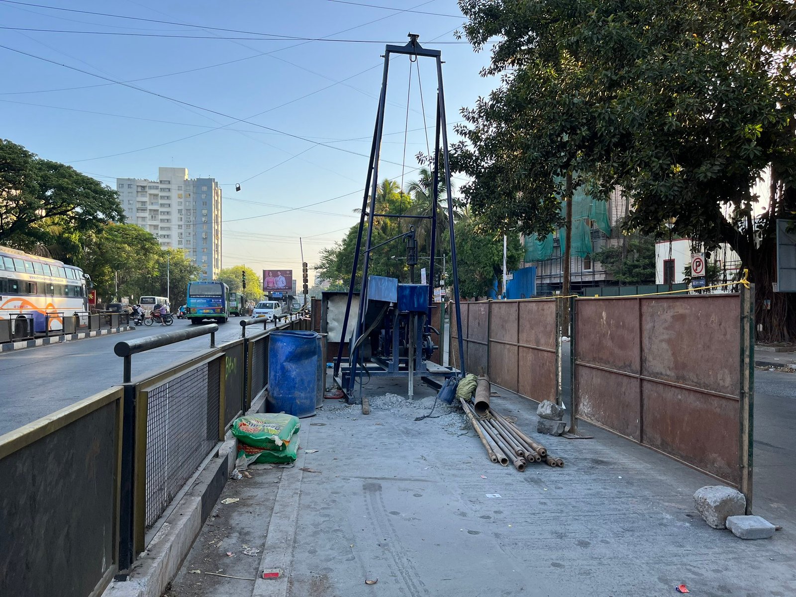 Pune Metro Extension: Geotechnical Work Underway For Swargate To Katraj ...