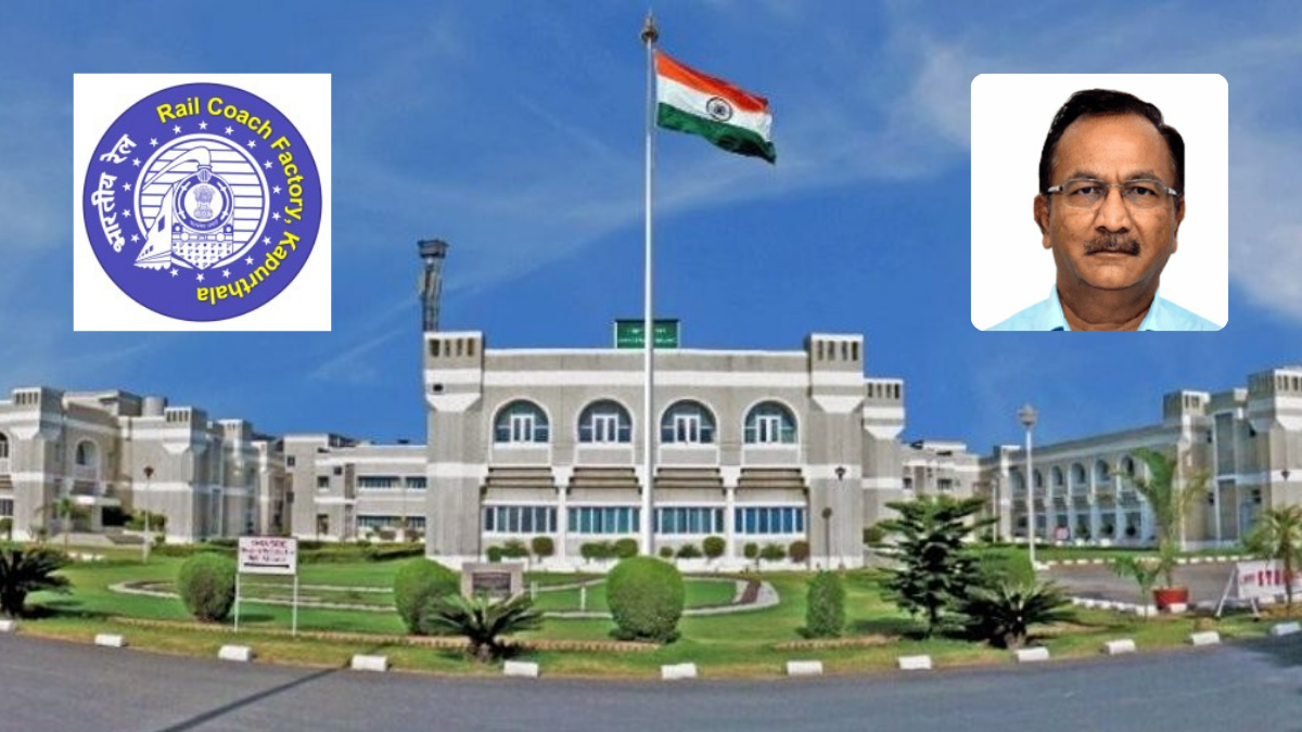 New GM Appointment At Rail Coach Factory, Kapurthala - Metro Rail News