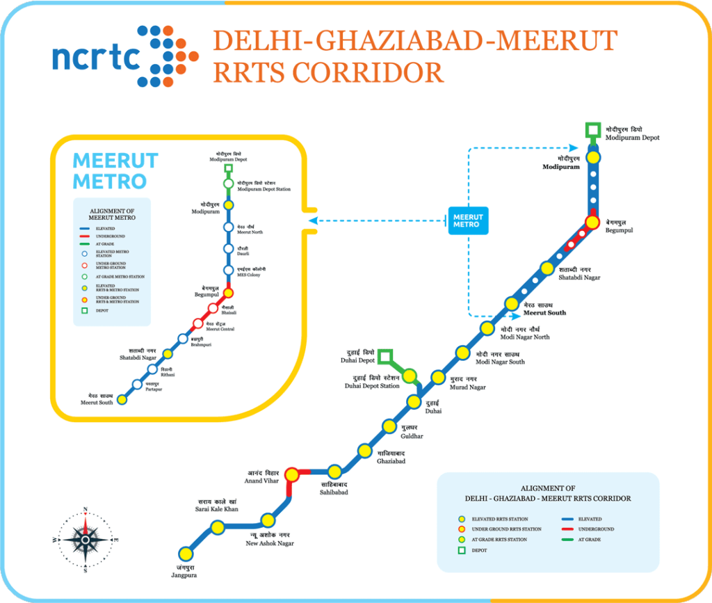 RRTS Corridor: NCRTC Likely To Initiate Trials On The Delhi Section By ...