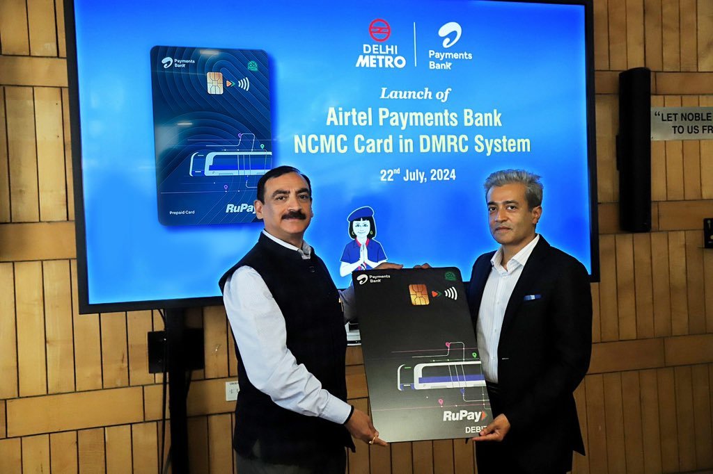 Airtel Payments Bank Launches NCMC-enabled Debit And Prepaid Cards In ...